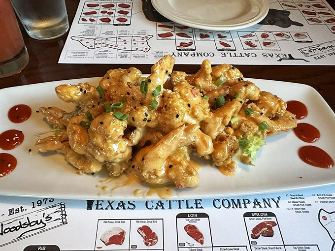 The Dang Bang Shrimp lives up to its explosive name &ndash; crispy, saucy little flavor bombs that make your taste buds do a happy dance.