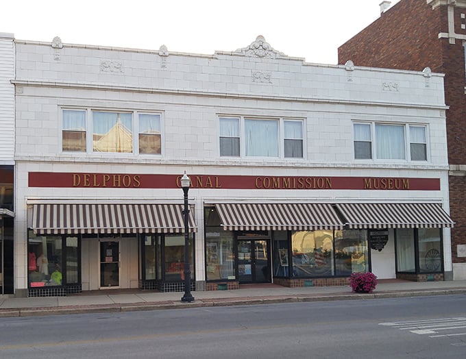 The Delphos Canal Commission Museum preserves the town's watery past. Step inside to discover how a simple waterway transformed this frontier settlement into a thriving community.
