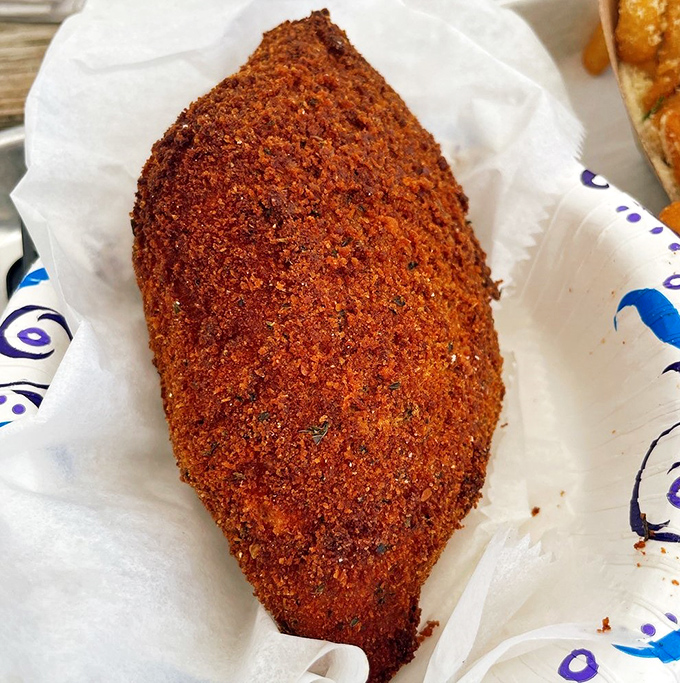 Deviled crab that's so good it might actually be sinful. These hand-formed beauties are Tampa Bay's answer to the crab cake question.