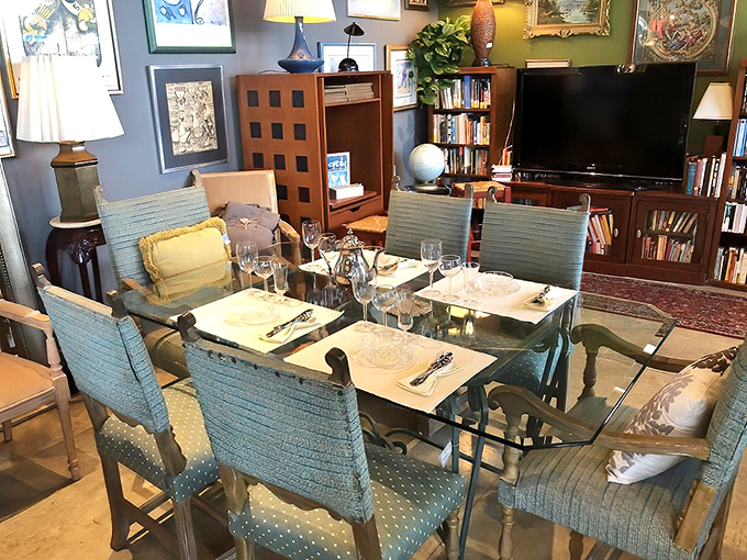 Imagine the stories shared around this glass-topped dining set. Perfect for both Sunday brunches and impromptu wine nights with friends.