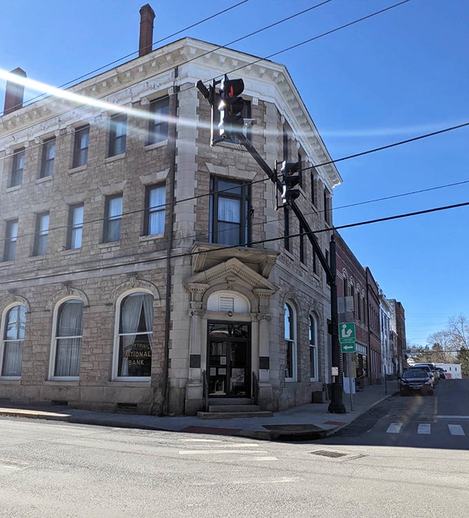 Historic buildings line Fayetteville's streets, where the local bank looks sturdy enough to have survived both the Depression and your last impulse shopping spree.