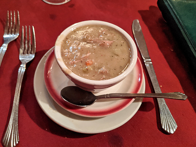 A hearty soup that warms from the inside out. Wisconsin winters don't stand a chance against this creamy concoction.