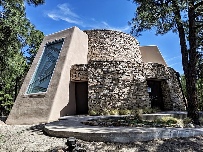 The Dwan Light Sanctuary's unique architecture creates a spiritual experience through natural light, a hidden gem that costs nothing but offers priceless moments.