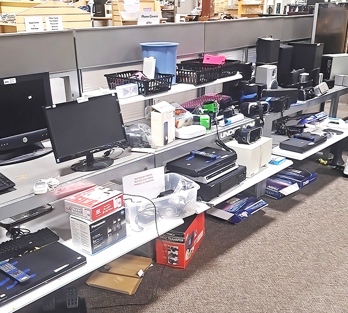 Tech treasures await the patient hunter&mdash;yesterday's gadgets at prices that make your wallet feel like it's traveled back in time too.