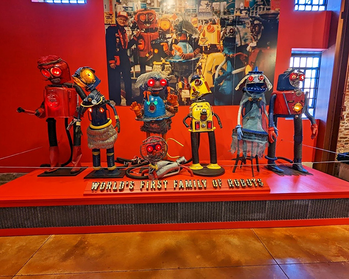 Meet the "World's First Family of Robots"&mdash;proving that even mechanical beings need relatives and a splash of color in their circuits.