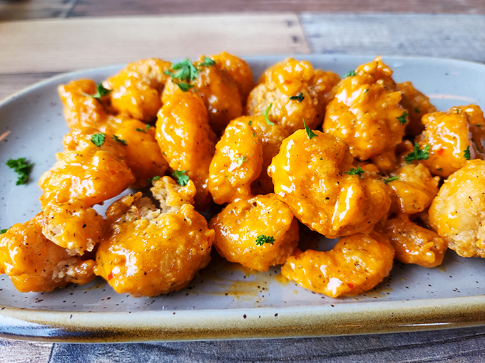 Orange you glad these Firecracker Shrimp exist? Saucy, plump little flavor bombs that deliver on their explosive name with every bite.