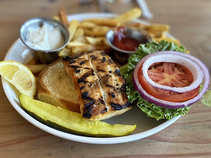 The grouper sandwich&mdash;Florida's unofficial state handshake. One bite and you're officially on island time.