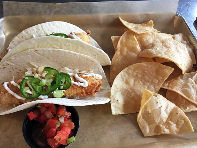 Fish tacos that make you question why you ever ate anything else. The jalape&ntilde;os aren't a dare&mdash;they're an invitation to the flavor party.