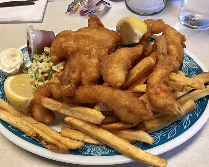 The fish platter that launched a thousand Detroit food pilgrimages &ndash; crispy, flaky, and worth every mile of the journey.