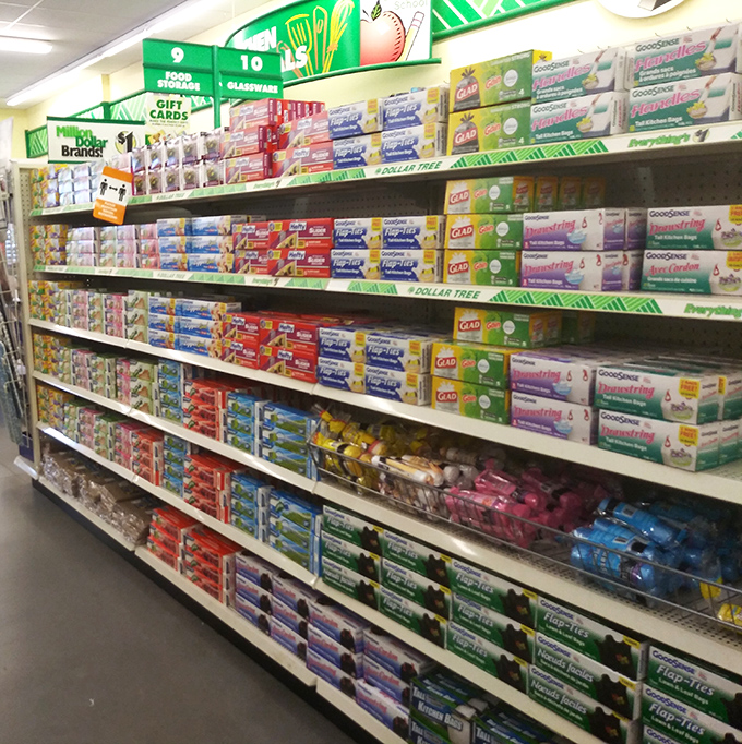 The "Grab it Before it's Gone!" sign isn't kidding&mdash;these craft stickers and decorative elements disappear faster than free samples at Costco.