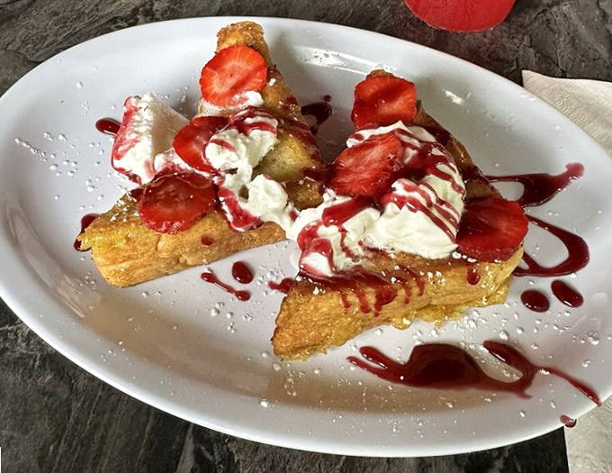 French toast that could make even the grumpiest morning person crack a smile.