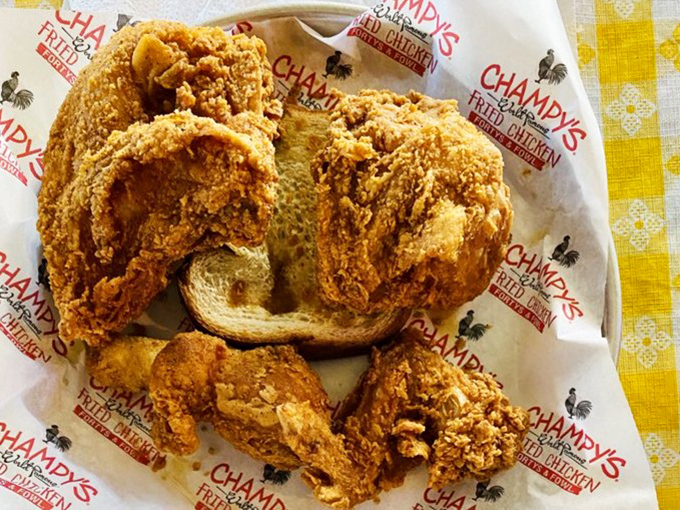 This is what happens when chicken pieces achieve their ultimate destiny - crunchy, golden, and absolutely magnificent.