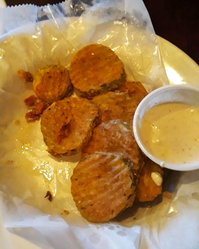 Fried pickles: that perfect combination of crispy, tangy, and addictive that makes you wonder why we don't fry everything.