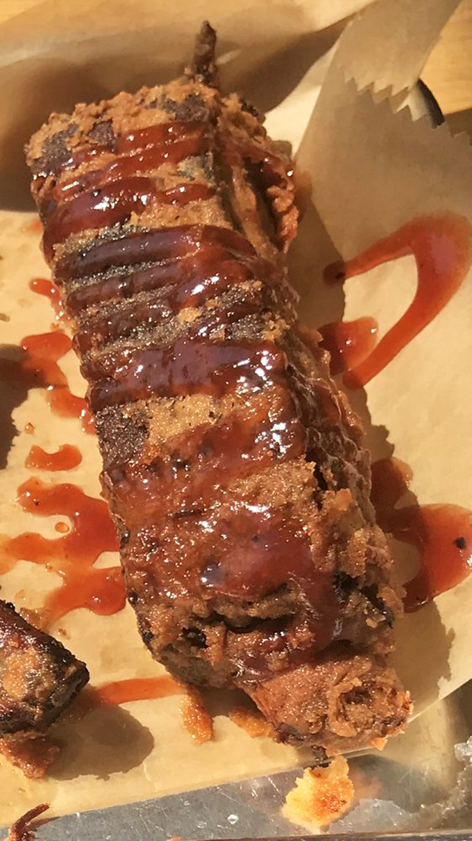These ribs aren't just smoked, they're transformed&mdash;the kind of dish that makes you wonder if you should lick your fingers or frame them as art.