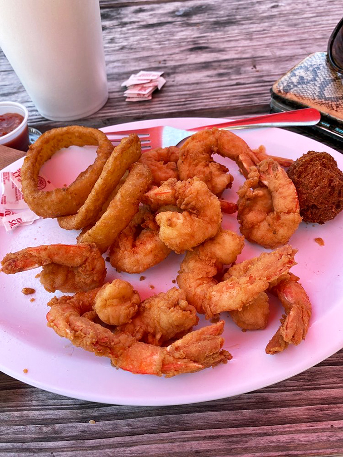 Fried shrimp that snap with such perfect crispness, you'll hear angels singing "Under the Sea" with each heavenly bite.