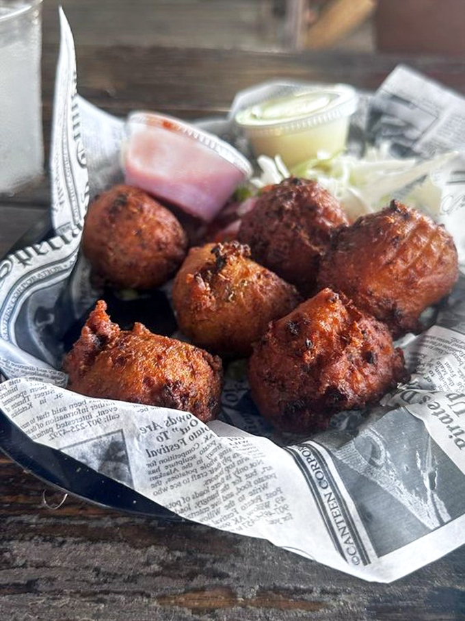 These conch fritters aren't just appetizers&mdash;they're edible Florida history, golden-fried and served with a side of Keys authenticity.