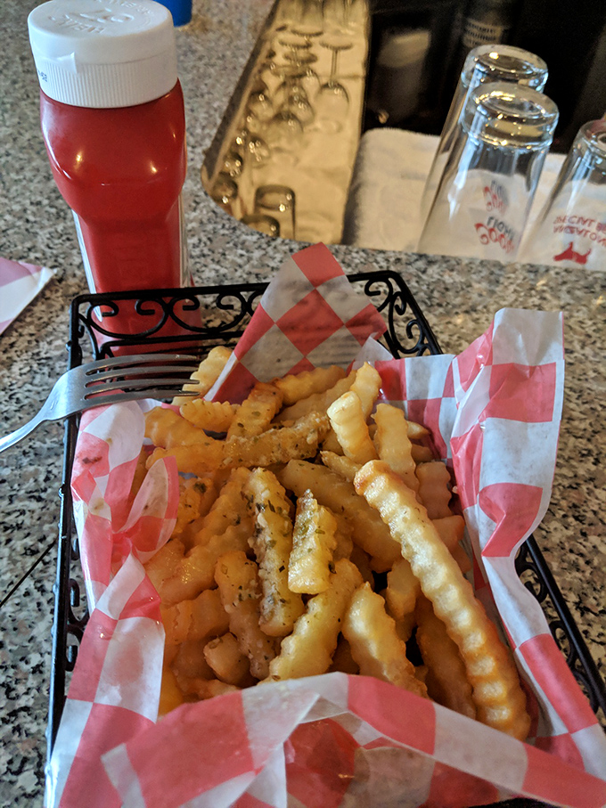 Sometimes the simplest things&mdash;crispy fries in a paper-lined basket&mdash;bring the most joy to life.