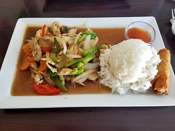 Stir-fried ginger chicken that makes you wonder why you ever bothered with takeout from anywhere else. Simple, honest, delicious.