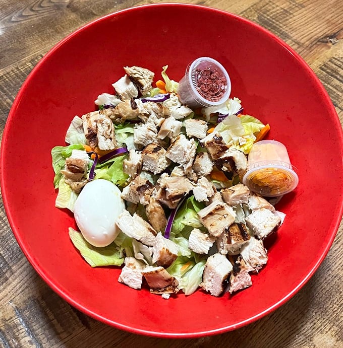 A chicken salad that doesn't apologize for being healthy&mdash;because it's too busy being delicious.