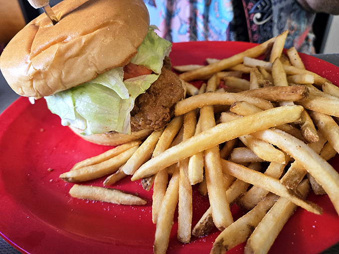 The burger that launched a thousand road trips &ndash; melty cheese cascading over a perfectly cooked patty with all the classic fixings done exactly right.