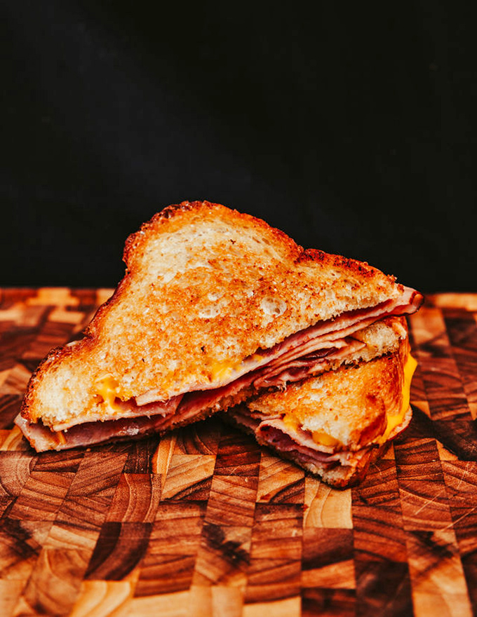 This grilled ham and cheese isn't just a sandwich&mdash;it's a perfectly executed comfort classic that would make your grandmother nod in approval.