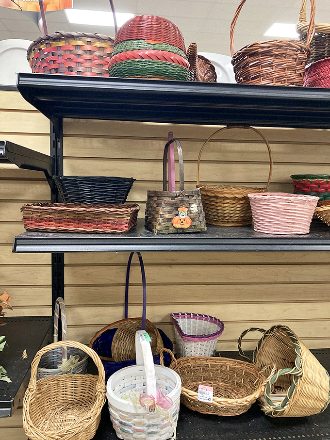 Basket case? Hardly! These handwoven containers represent the perfect marriage of form and function, waiting to organize someone's beautiful chaos.