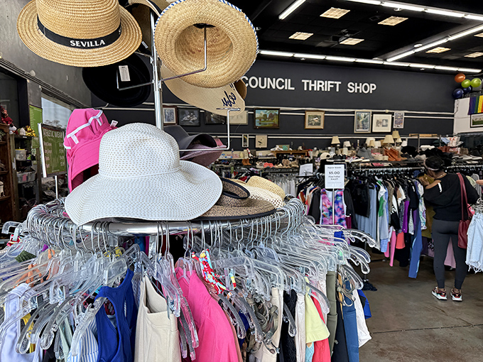Hat heaven for sun-dodgers and style-seekers alike. That Sevilla straw number could take you from Santa Monica to actual Sevilla without missing a beat.