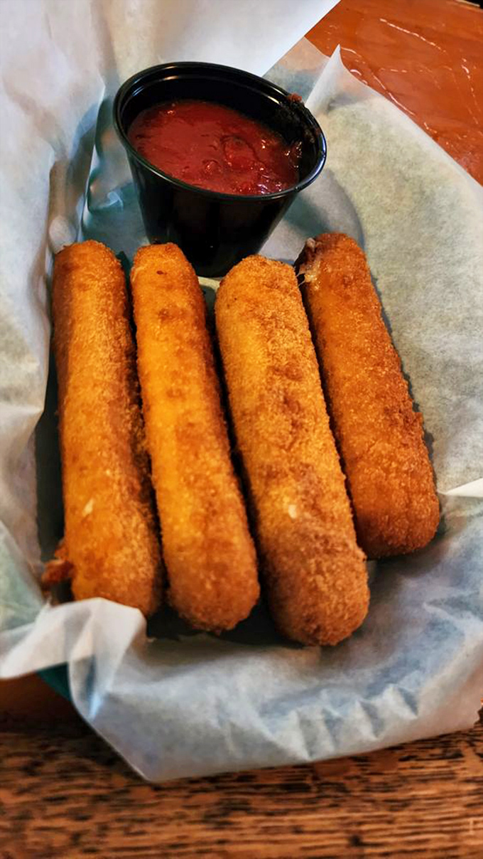 Mozzarella sticks with marinara that would make any Italian grandmother nod in silent approval&mdash;the highest form of culinary praise.