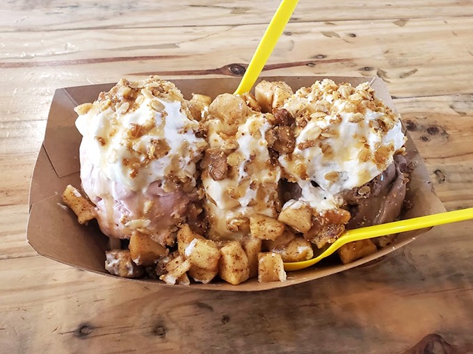 These ice cream nachos turn the concept of stadium snacks into something your sweet tooth actually craves.