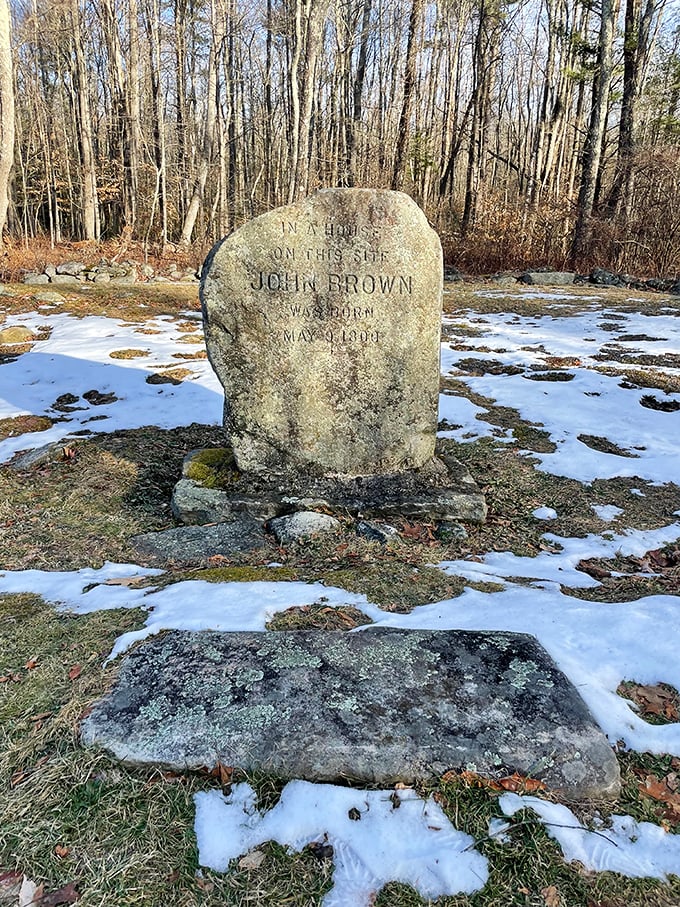 This historic marker reminds visitors that Torrington's rich history includes notable figures like John Brown, adding cultural depth to this budget-friendly community.