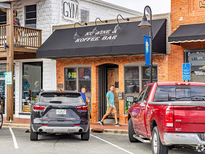 KC Wine & Koffee Bar proves that small towns understand the essential food groups: caffeine by day, wine by night, and gossip 24/7.