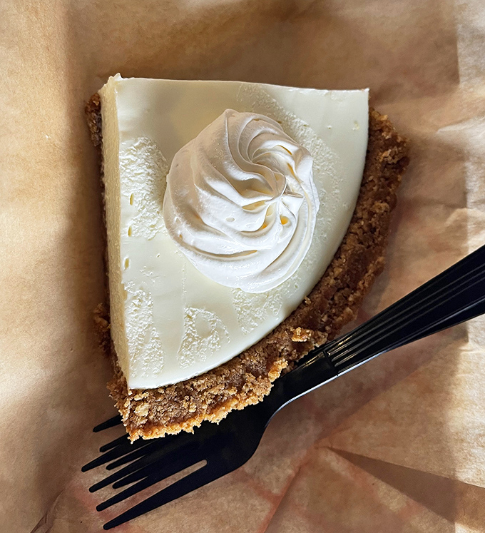A slice of key lime pie that strikes the perfect balance between tart and sweet, with a graham cracker crust that crumbles just right. Florida, Alabama is coming for your crown.