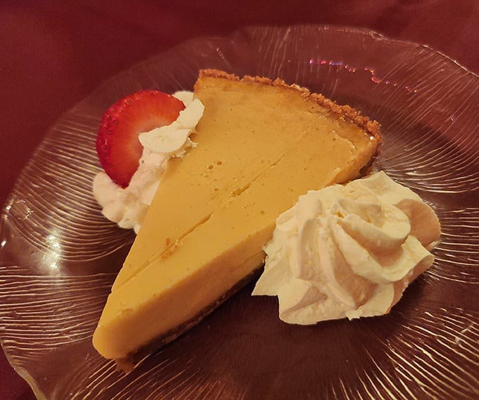 Key lime pie that strikes the perfect balance between tart and sweet, like a dessert version of your favorite sassy aunt.