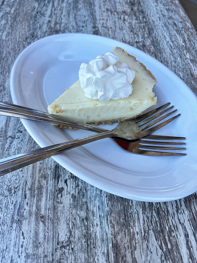 Key lime pie so creamy and tart it'll make you forget every other dessert you've ever tasted before.