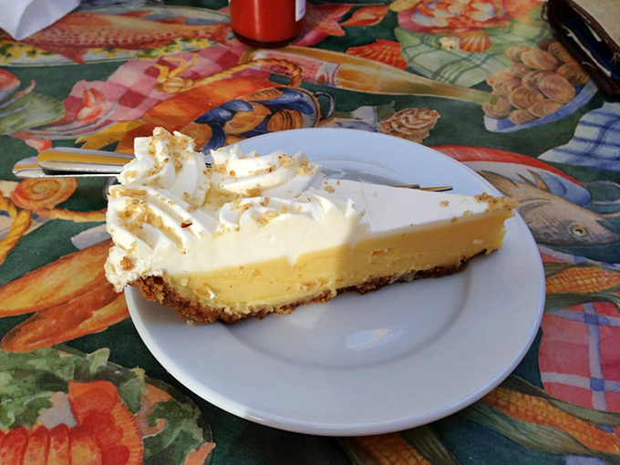 The key lime pie strikes that perfect balance between tart and sweet&mdash;like a tropical vacation that fits neatly on your fork.