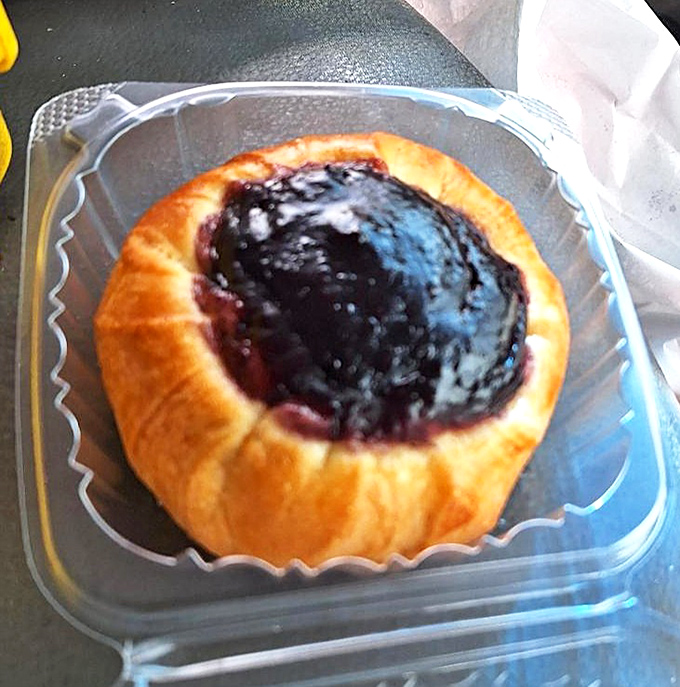 This kolache looks like it could solve world peace, or at least your morning hunger.