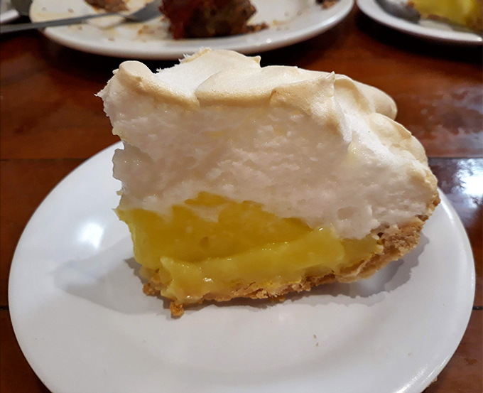 Lemon meringue pie with peaks so high they need their own zip code&mdash;sweet, tart, and impossibly light.