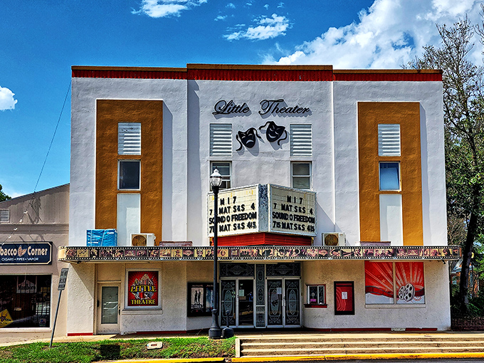 The Little Theatre's classic marquee has announced thousands of escapes from reality, proving that in small towns, big dreams still light up the night.