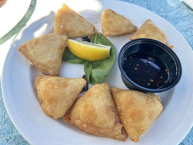 Lobster Rangoons: where New England tradition meets Asian inspiration. These crispy triangles of joy might just be the United Nations of appetizers.