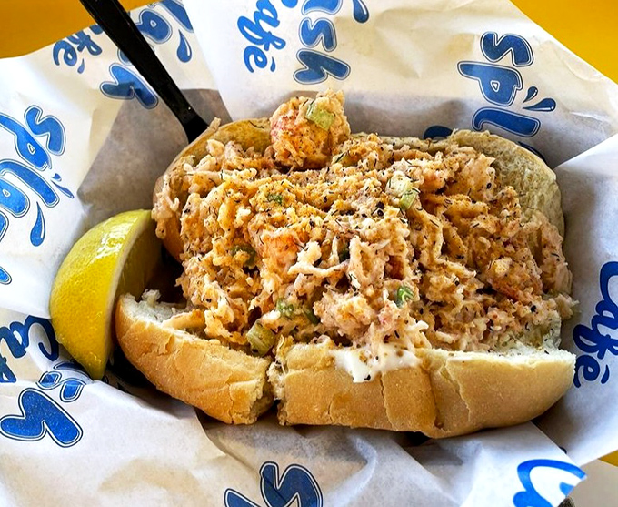 A lobster roll that brings East Coast tradition to the West Coast party. Buttery, substantial, and worth every napkin you'll need.