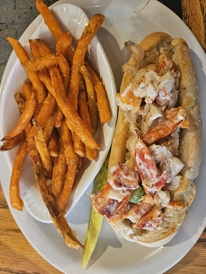 The lobster roll&mdash;a buttery vessel overflowing with sweet meat&mdash;proves that sometimes the simplest presentations create the most profound pleasures.