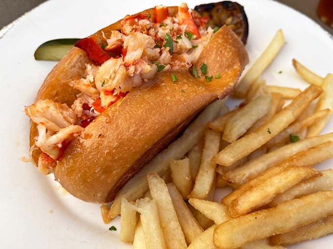 This lobster roll isn't just lunch&mdash;it's a buttery, toasty love letter from the sea that makes you forget you have other food options.