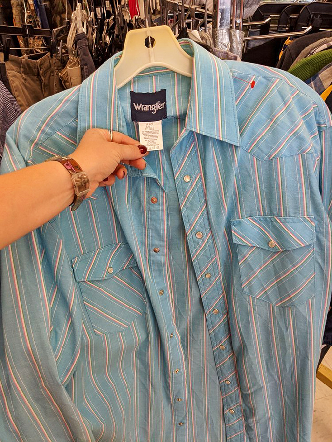 This Wrangler pearl-snap shirt isn't just clothing&mdash;it's a time machine to when country music still featured actual guitars.