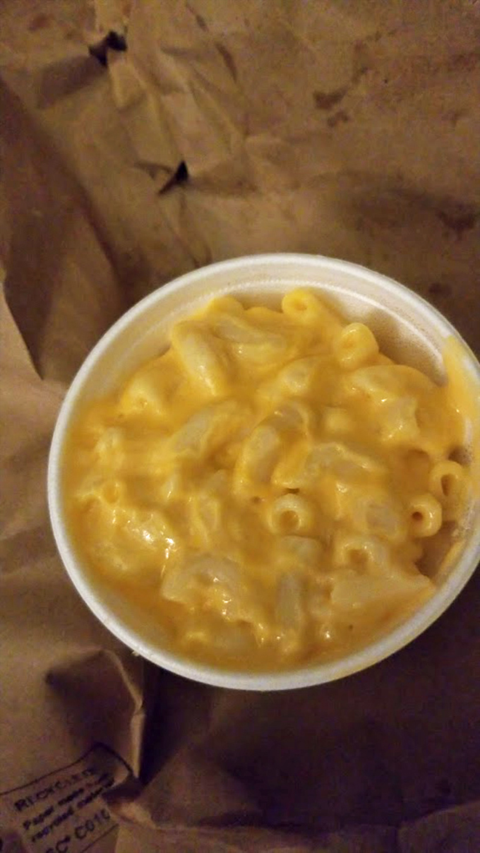 Mac and cheese that doesn't pretend to be fancy—just creamy, comforting, and the perfect sidekick to smoky meat. Childhood favorite, all grown up.