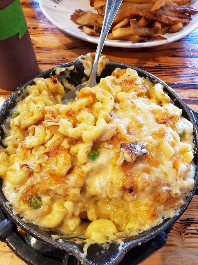 Mac and cheese that's achieved celebrity status&mdash;bubbling, gooey, and ready for its close-up on your Instagram feed.