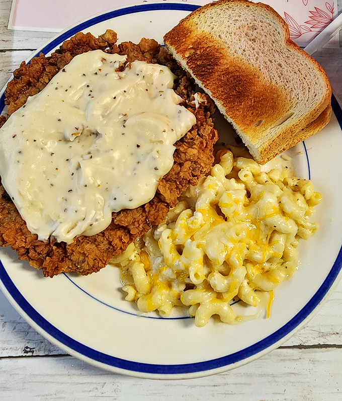 Mac and cheese that would make Kraft jealous and your grandmother suspicious of the competition.