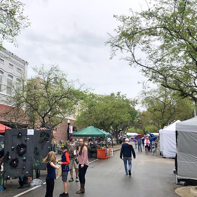 Farmers markets bring downtown to life with local vendors, proving the best Florida souvenirs aren't plastic flamingos but fresh-picked produce.