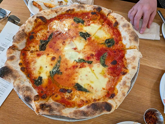 The Margherita proves that simplicity executed flawlessly beats complexity done poorly every single time, no contest whatsoever.