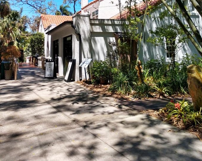 The Spanish-style architecture of Selby's main building offers a glimpse into old Florida elegance &ndash; no mouse ears required.