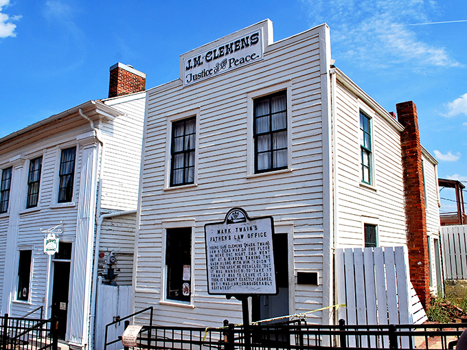 Mark Twain's father's law office reminds us that behind every great storyteller is a childhood filled with characters worth remembering.